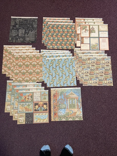 GRAPHIC 45 12X12 Papers Artisan Style Collection 24 Sheets £20.47 ...