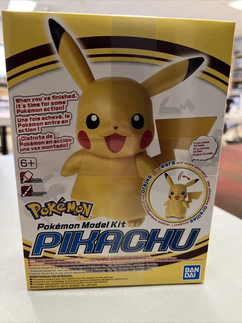 BANDAI HOBBY POKEMON Plamo Pikachu Model Kit USA Seller New In Stock ...