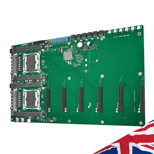 X99 Dual Plus Miner Motherboard 4 Usb3 0 Lga 2011 3 V3 V4 Cpu Socket 8
