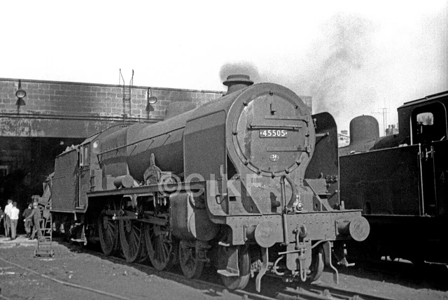 RAILWAY PHOTOGRAPH 6X4 LMS 45505 Lancaster MPD 1962. £2.95 - PicClick UK