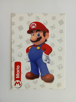 SUPER MARIO TRADING CARD COLLECTION PANINI 2022 CHARACTER CARD DIDDY ...