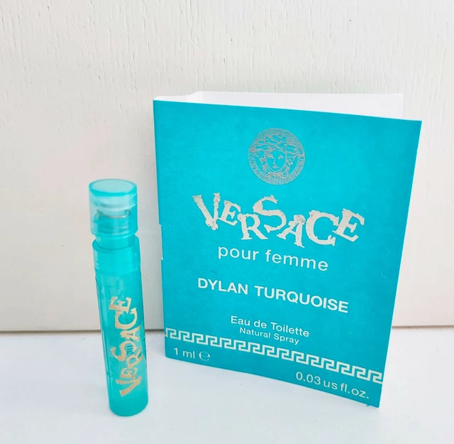 VERSACE POUR FEMME Dylan Turquoise Eau de Toilette mini Spray, 1ml ...