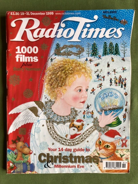 RADIO TIMES 18 - 31 Dec 1999. Mids. Xmas & New Year double issue, Vicar ...