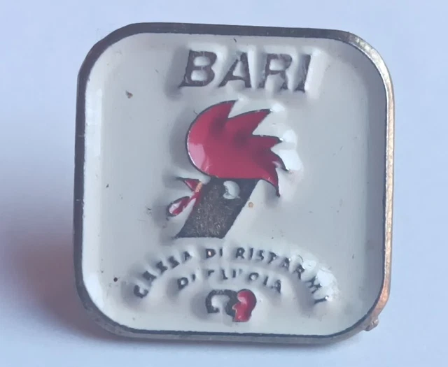 SPILLA PINS DISTINTIVO Stemma Simbolo Badge Logo Crest Club Bari Calcio ...
