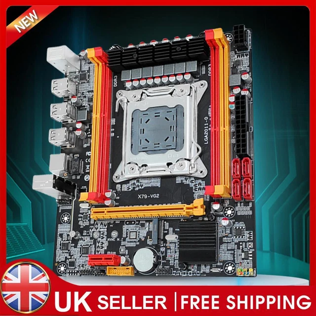 X79 DESKTOP MAINBOARD LGA 2011 6*USB2.0 Interface PCI-E 16X Fit for ...
