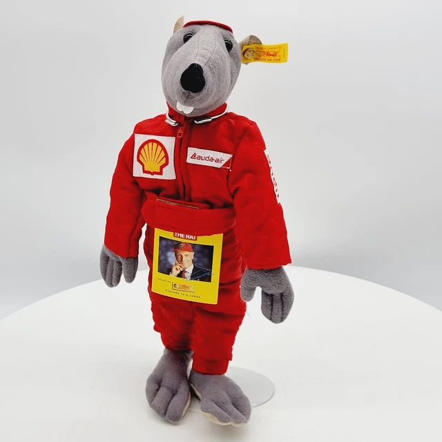 STEIFF 998881 RATTE Niki the Rat für Niki Lauda 38 cm EUR 129,00 ...