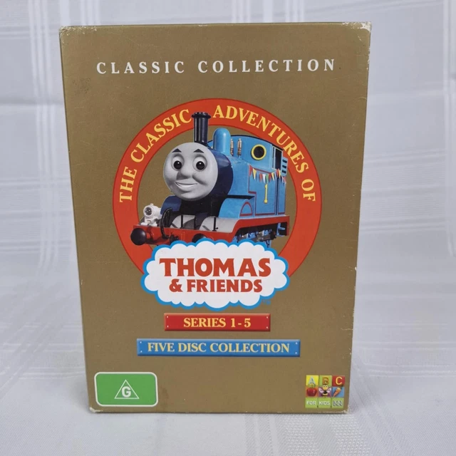 THOMAS & FRIENDS DVD Series 1-5 1 2 3 4 5 Classic Collection Region 4 ...