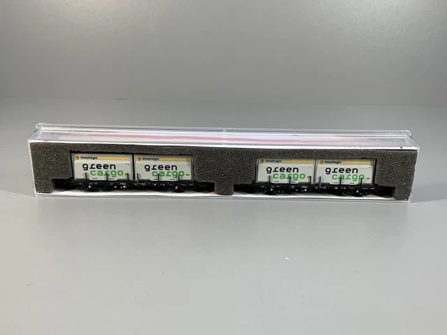 SPUR N HOBBYTRAIN H23872 Containerwagen-Set Innofreight OVP / 4 G 680 ...