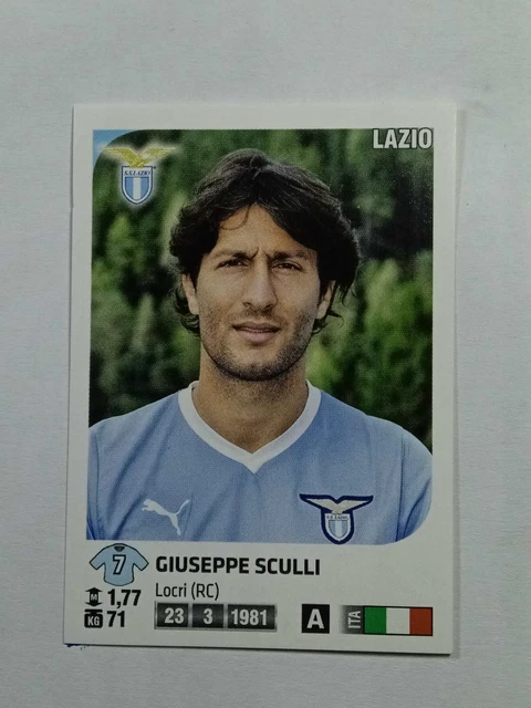 GIUSEPPE SCULLI ITALIA Lazio Rare Update Sticker Calciatori 2011 Panini EUR 2,99 - PicClick IT