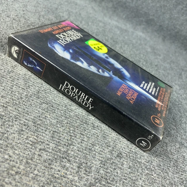 DOUBLE JEOPARDY VHS Big Box Ex-Rental Video Crime Drama Thriller Tommy Lee Jones £14.21 ...