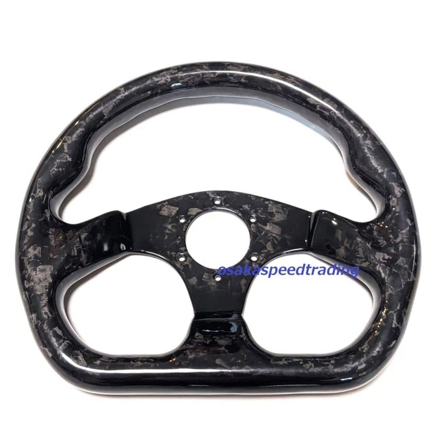 RARE FORGED CARBON Fiber Steering Wheel 32 Handle Usdm Jdm 35 33Cm $729 ...