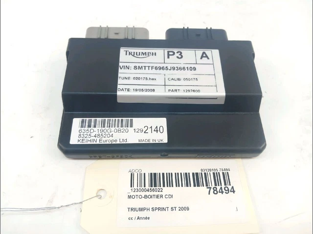 MODULE D ALLUMAGE ECU UNITE (CDI IGNITION) Triumph SPRINT ST EUR 150,00 ...