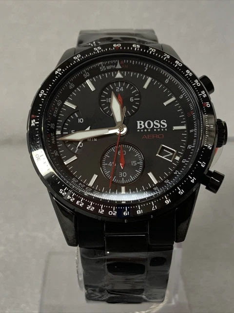 HUGO BOSS HB1513771 Aero Sport Black Men's Watch. £109.99 - PicClick UK