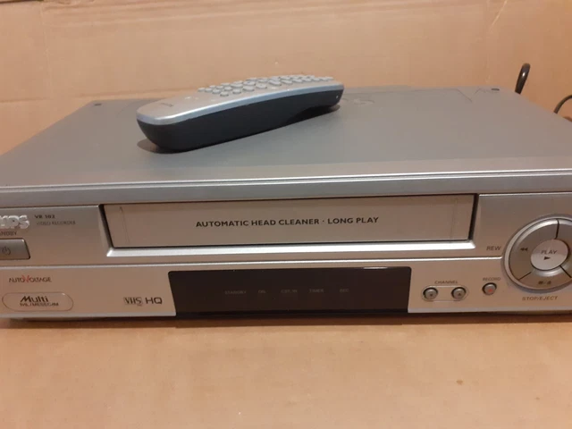 PHILIPS VR102 Multi-system PAL/MESECAM VCR VHS Video Cassette Recorder ...