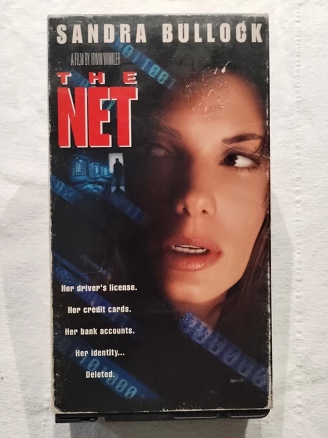 THE NET - 1995 VHS Tape, Sandra Bullock, Directed by Irwin Winkler £9. ...