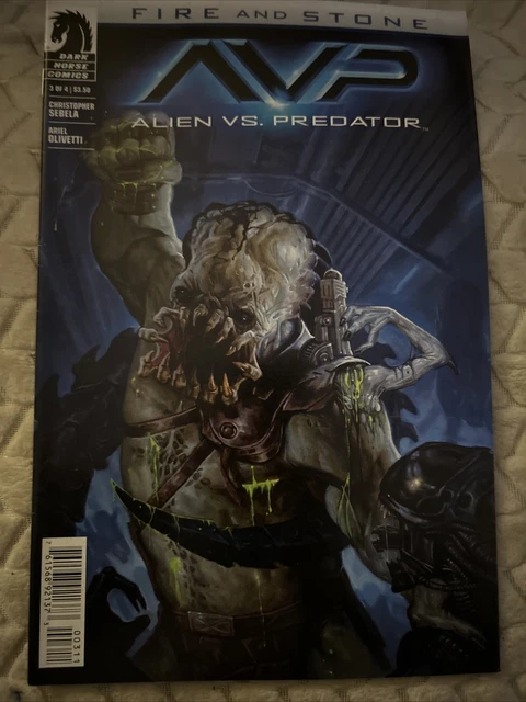 DARK HORSE COMICS ALIENS VS PREDATOR Fire And Stone 2017 numéro #3 ...