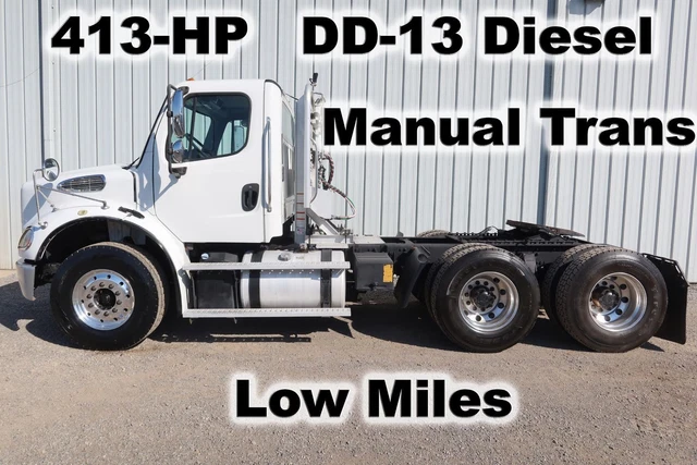 413-HP DD13 DAYCAB Tandem Axle Semi Truck Tractor Low Miles $3,575.87 ...