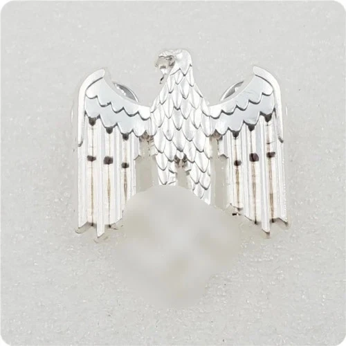 GERMAN WW2 EAGLE Silver and Gold Pin Brooch £26.78 - PicClick UK