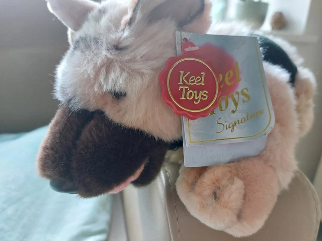 BNWT KEEL TOYS Alsatian Plush Soft Toy Signature Collection FREE P&P £16.00 - PicClick UK