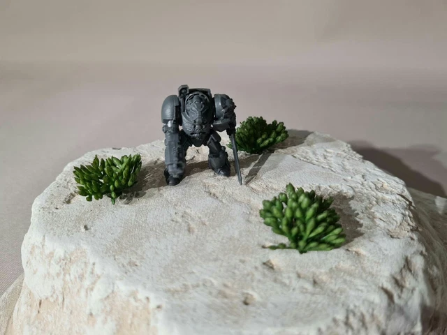 WARGAMES SCALE TERRAIN Scenery Vegetation Tree Bush Plant £3.99 ...