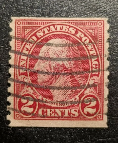 2 CENT RED George Washington Us Postage Stamp Red / Timbre - Rare - EUR ...