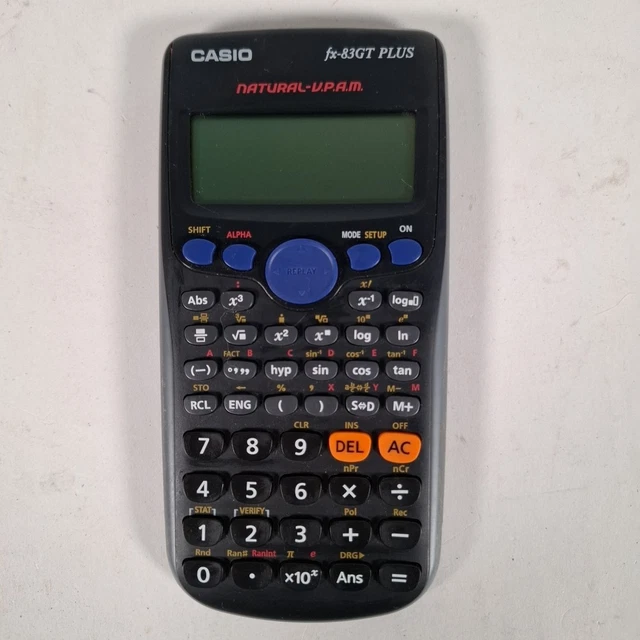 CASIO FX-83GT PLUS Scientific Calculator Tested Working £7.99 - PicClick UK