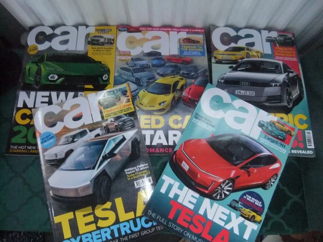 5 CAR MAGAZINES 2024. £10.00 - PicClick UK