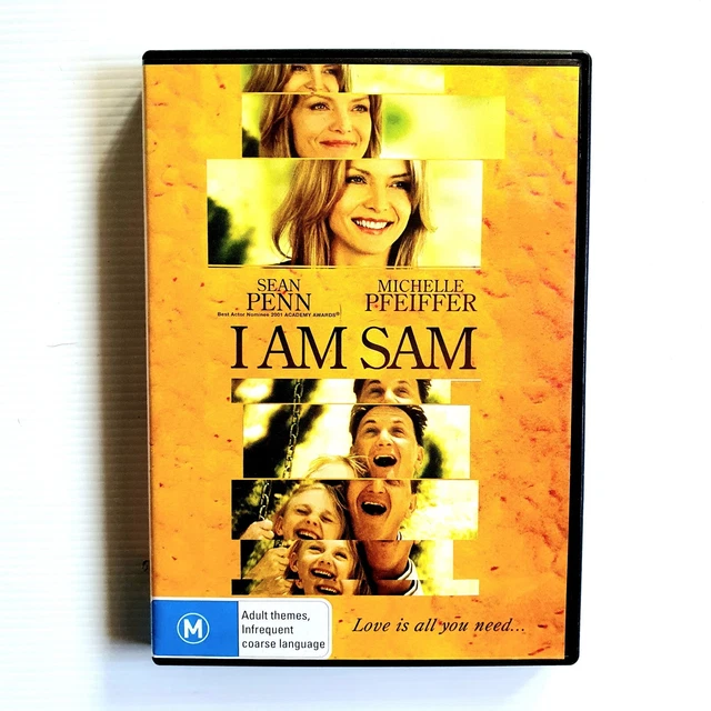I AM SAM DVD 2001 Drama, Sean Penn, Dakota Fanning, Region 4, VGC $8.48 ...