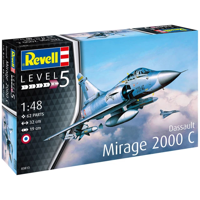 REVELL 1/48 DASSAULT Mirage 2000C Model Aircraft Kit 03813 £33.10 ...