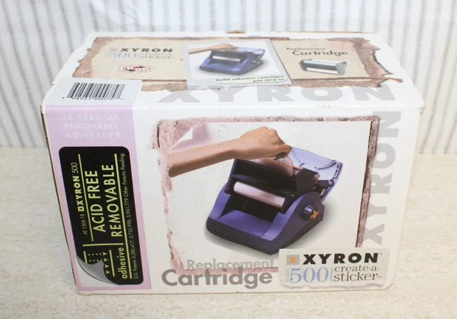 XYRON® MODEL 500 Create-A-Sticker Replacement Refill Adhesive Cartridge ...