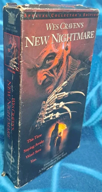 VHS WES CRAVEN'S New Nightmare (U.S Release) 1994 Horror NTSC Region 1 ...