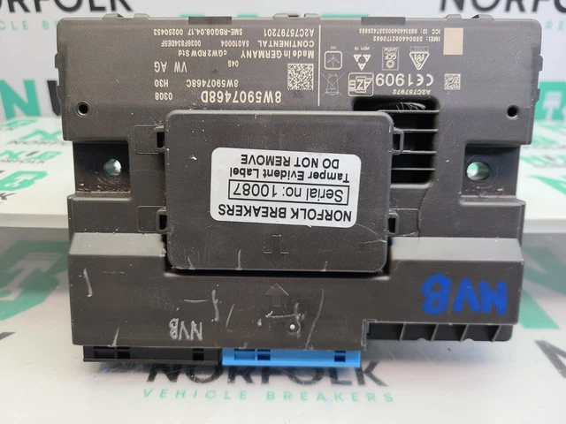 AUDI A5 S5 B9 Gateway Control Module 8W5907468D 31/3/23 BA2C1 £174.98 ...