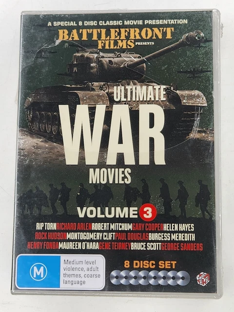 ULTIMATE WAR MOVIES Vol.3 DVD New Sealed - Battlefront - 8 Discs ...