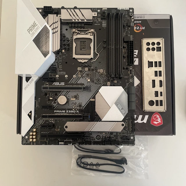 ASUS PRIME Z390-A Intel Z390 ATX DDR4 Gaming Motherboard Socket LGA ...