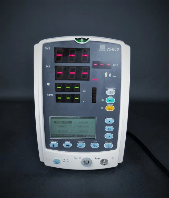 MINDRAY VS-800 VITAL signs monitor NIBP SPO2 EUR 179,00 - PicClick FR