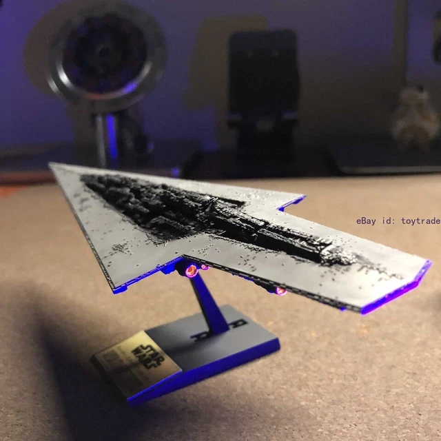 STAR WARS SUPER Star Destroyer Executor Painted Model Figure L:14cm/5 ...