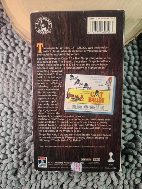 CAT BALLOU (VHS 1965, 2000 Release) Jane Fonda Lee Marvin £6.13 ...