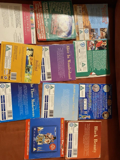 11 MIXED FAMILY Kids Children’s DVD Bundle Job Lot Daily Mail Films £6. ...