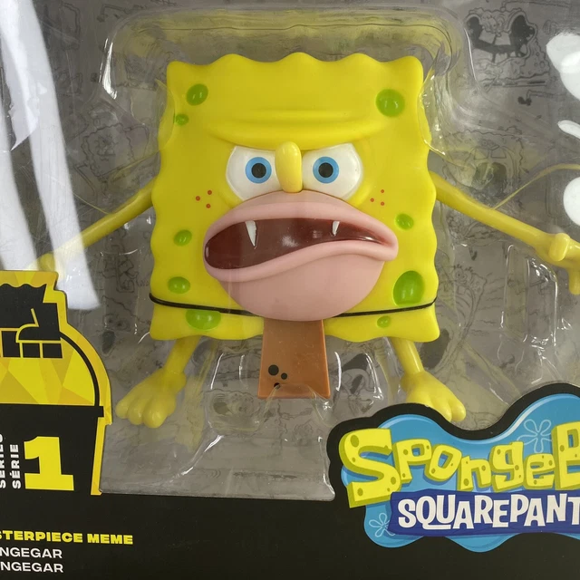 SPONGEBOB SQUAREPANTS MASTERPIECE Meme 8" SPONGEGAR Series 1 ...