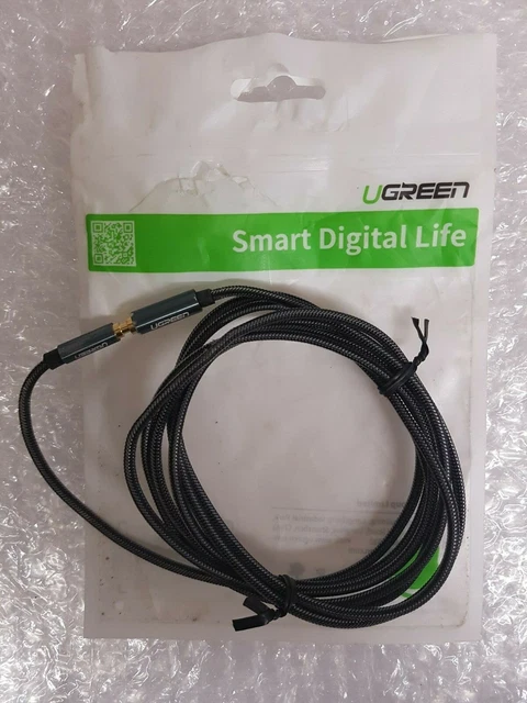 SMART DIGITAL LIFE Audio Aux Cable 2 mtr lang 3,5mm UGREEN neu ...