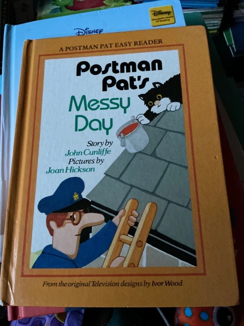 POSTMAN PAT'S MESSY Day - Vintage Hardback Book (1988) £3.83 - PicClick UK