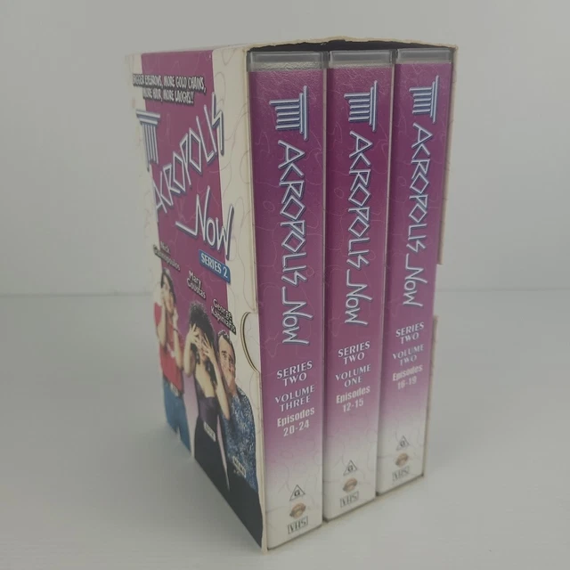 ACROPOLIS NOW - Series 2 VHS Video Tape PAL (Volume 1-3, Episodes 12-24 ...