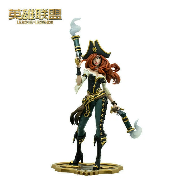 LEAGUE OF LEGENDS LOL Miss Fortune PVC Figure Statue Original Model ...