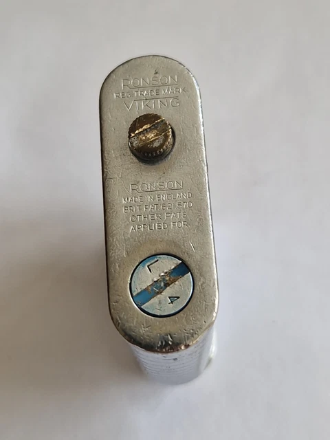 1950S RONSON VIKING CIGARETTE LIGHTER ENGLAND PATENT 621,570 £21.95 ...
