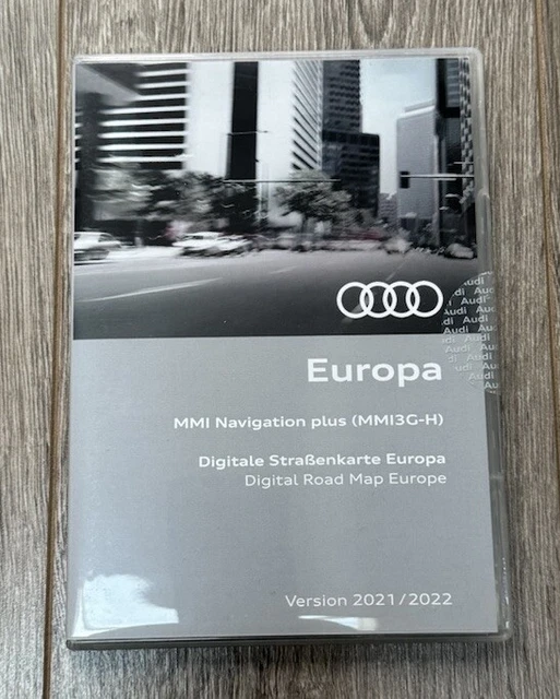 AUDI NAVIGATION UPDATE Version 2021/2022 for Europe (MMI3G-H ...