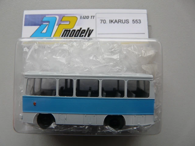 APMODELY SPUR TT Fertigmodell LKW Avia Ikarus Bus 553 Stadtbus Minibus ...