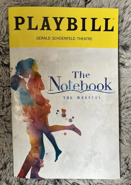 BROADWAY PLAYBILL - THE NOTEBOOK, avril 2024 - Diffusion originale de ...