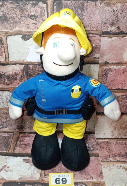 FIREMAN SAM PLUSH Soft Toy Firefighter Rescue Children Kids TV Show ...