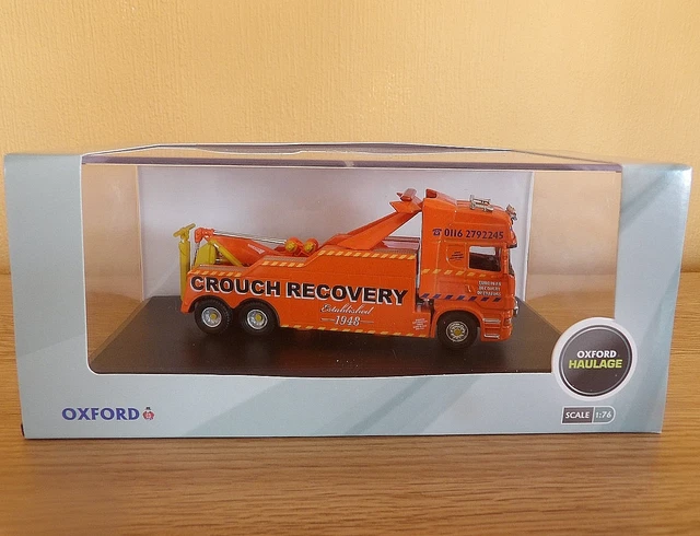 OXFORD 1.76 CROUCH Recovery Scania Topline Recovery Truck Code Sca02Rec ...