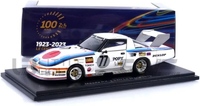 SPARK 1/43 MAZDA RX-7 1979 Le Mans 24 Heures #77 Toru Ikuzawa/Yojiro ...